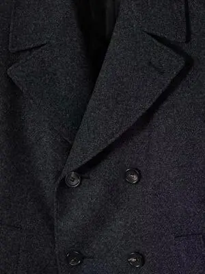 Canali Double-breasted Coat - Grey