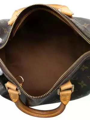 LOUIS VUITTON 2003 Monogram Speedy 25 Boston Bag