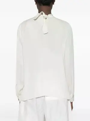 Giorgio Armani High-neck Silk Blouse