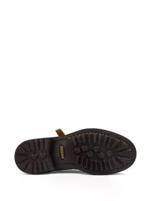 DOUCAL'S Brogue-detail Double-strap Monk Shoes