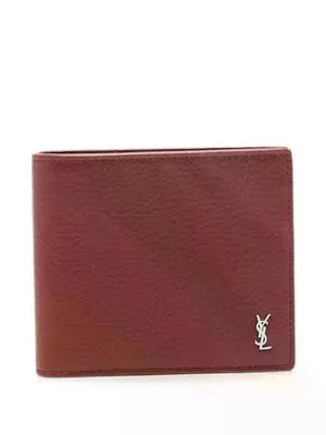 Saint Laurent Logo-print Cardholder - Red
