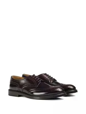 DOUCAL'S Perforated-detail Brogue Derby Shoes