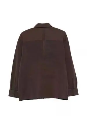 CFCL Ribbed-knit Chest-pocket Shirt