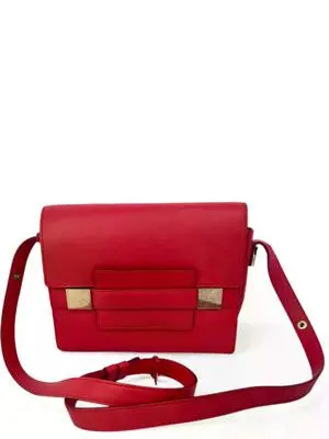 Delvaux Mini Madame Shoulder Bag - Red
