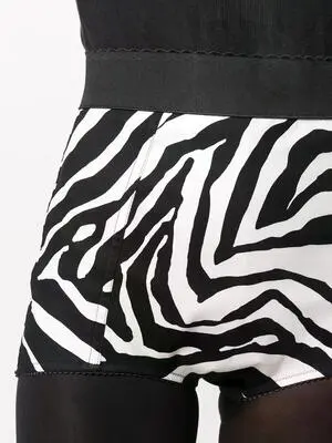 Dolce & Gabbana Zebra-print Shorts