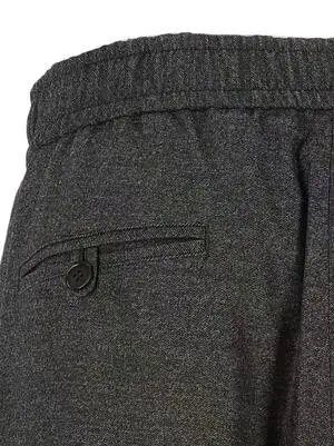 Giorgio Armani Elasticated-waistband Wide-leg Trousers