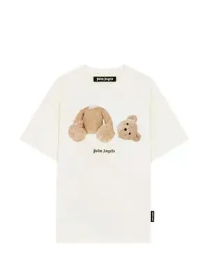 Palm Angels Bear T-shirt - Neutrals