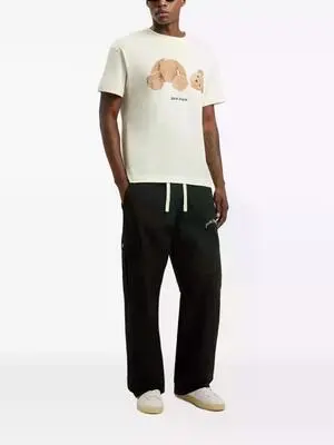 Palm Angels Bear T-shirt - Neutrals