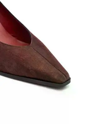 FESTA MILANO Tapered-toe Block Heel Pumps