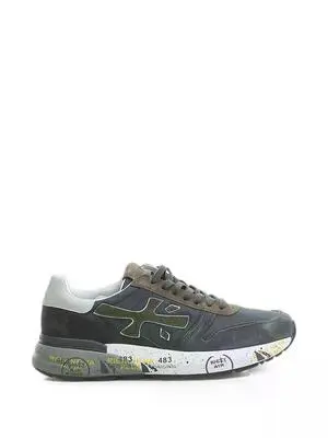 Premiata Mick Logo-patch Sneakers - Grey
