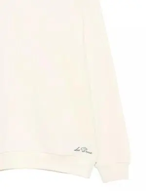 LES DEUX Graphic-print Sweatshirt - Neutrals