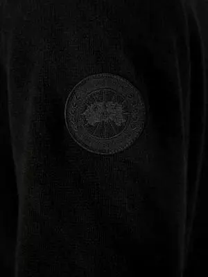 Canada Goose Logo-patch V-neck Sweater