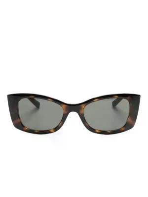 Saint Laurent Logo-engraved Cat-eye-frame Sunglasses