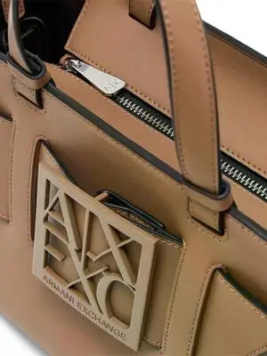 Armani Exchange Logo-plaque Tote Bag