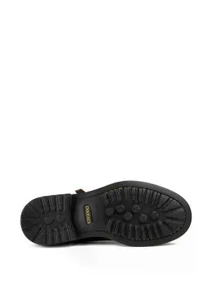 DOUCAL'S Brogue Double-buckle Monk Shoes