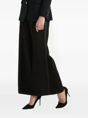 TEMPERLEY LONDON Nyx Satin-trimmed Trousers