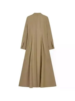Max Mara Belted Long-sleeve Dress