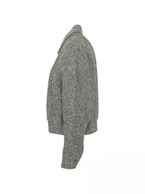 Michael Kors Cotton Blend Tweed Jacket