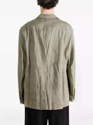 ZIGGY CHEN Notched-lapels Single-breasted Blazer