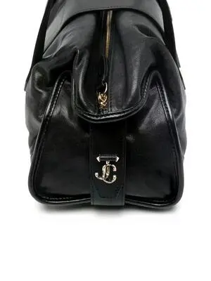 JIMMY CHOO Bar Filo Leather Shoulder Bag