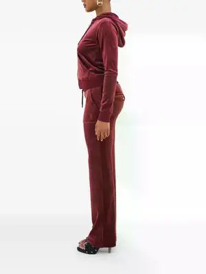 Juicy Couture Del Ray Velour Trousers