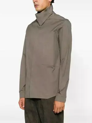 Rick Owens Long-sleeve Panelled Overshirt