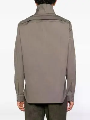 Rick Owens Long-sleeve Panelled Overshirt