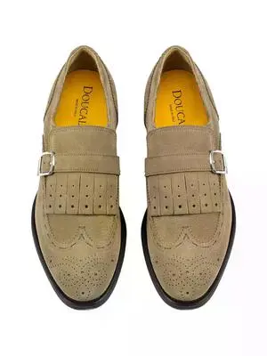 DOUCAL'S Fringed Brogue Monk Shoes
