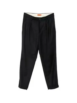 Barena Venezia Pleated Wool Trousers - Blue