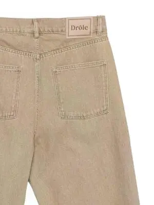 Drole De Monsieur Belt-loop Straight-leg Jeans