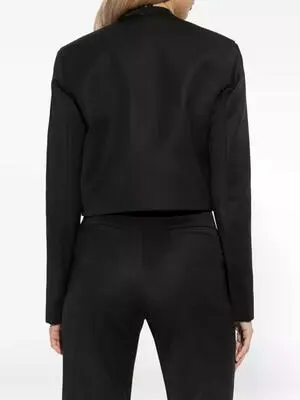 DIESEL® Tailored Jacket With Biker-neck Strap
