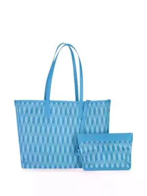 AU DEPART Geometric-jacquard Tote Bag
