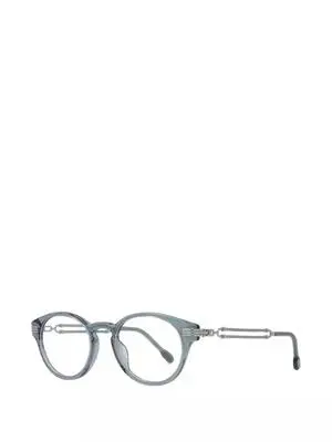 FRED Double Cable Round-frame Eyeglasses - Grey