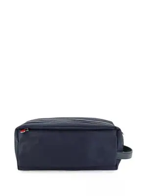 Kiton Logo-plaque Side-handle Clutch Bag