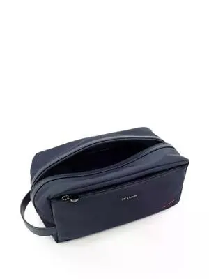 Kiton Logo-plaque Side-handle Clutch Bag