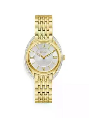 Bulova Classic 30mm Watch - Silver