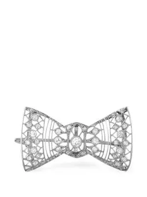 LB EXCLUSIVE Belle Epoque Diamond Bow Brooch