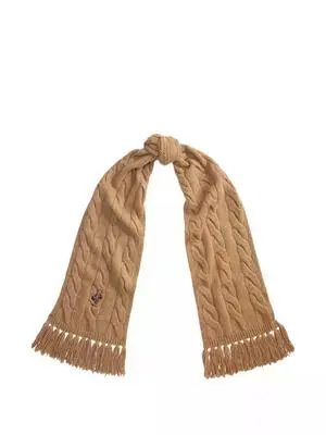 Polo Ralph Lauren Polo Bear Cable-knit Scarf