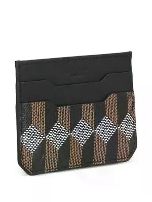 AU DEPART Monogram-print Card Holder