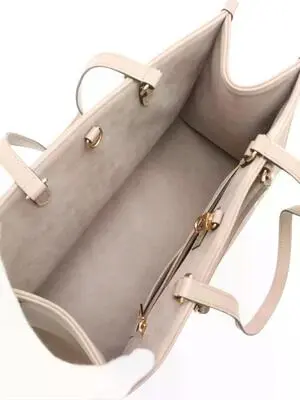 LOUIS VUITTON 2020-2026 Bicolor Monogram Empreinte Giant Onthego Mm Satchel - Neutrals