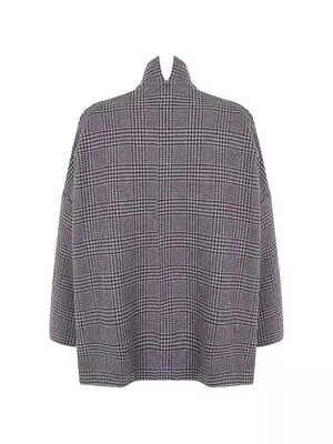DANIELA GREGIS Prince Of Wales Check Oversized Jacket