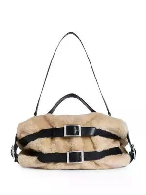 Simone Rocha Buckle-detail Shoulder Bag - Neutrals