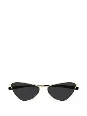 Saint Laurent Cat-eye Frame Sunglasses - Gold