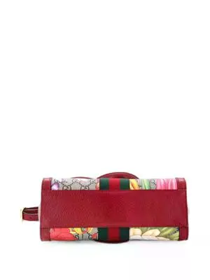 Gucci Ophidia Flora Gg Coated Canvas Small Satchel