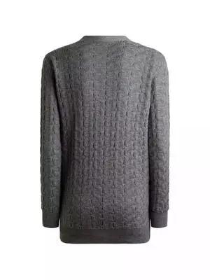 Etro Wool Cardigan With Paisley Detailing