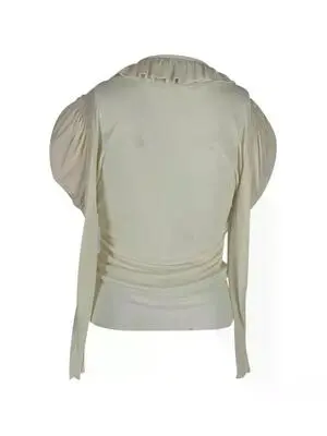 ISABEL MARANT VINTAGE Ruffled Puff-sleeve Blouse