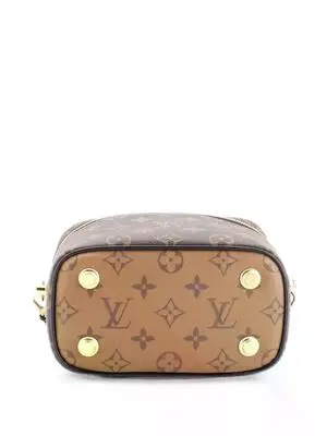 LOUIS VUITTON Vanity Handbag Reverse Monogram Canvas Pm Satchel