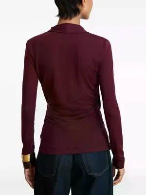 Ralph Lauren Hadara Wrap-style Blouse