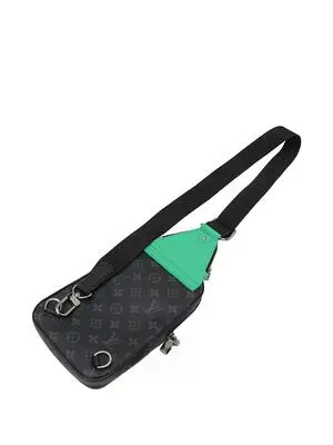 LOUIS VUITTON Monogram Eclipse Avenue Sling Bag Pm Crossbody Bag