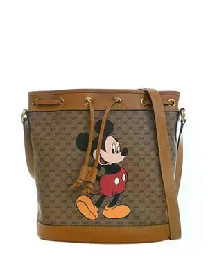 Gucci Micro Gg Supreme Mickey Mouse Bucket Bag